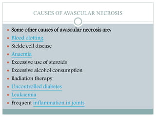 Exploring the Causes of Avascular Necrosis - Ask The Nurse Expert