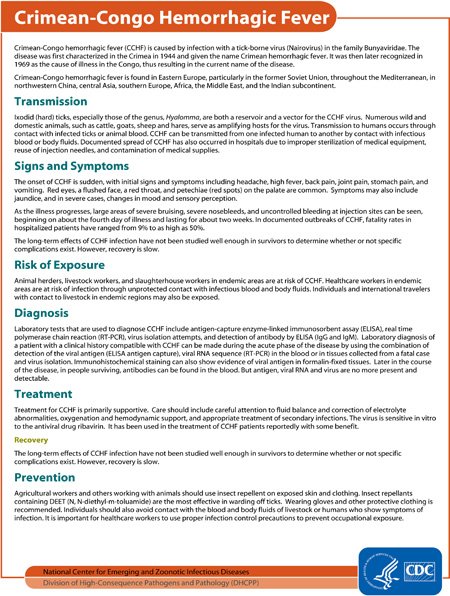 Understanding Crimean-Congo Hemorrhagic Fever: Causes, Symptoms, and ...